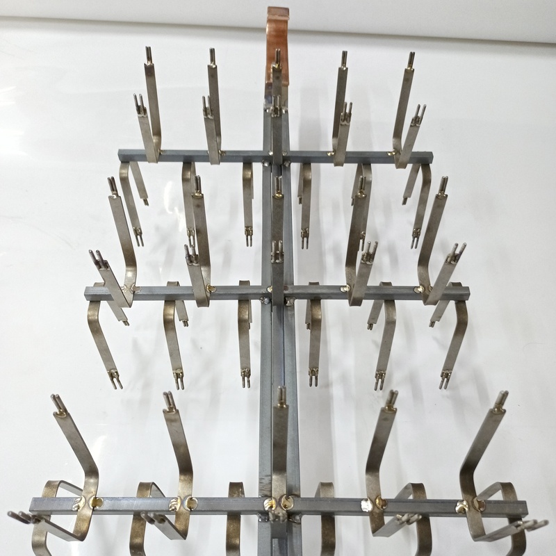 Buy Titanium Racks Jigs For Anodizing Split Fingers Titanium Clips ...