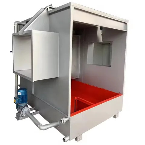 Buy Water Curtain Wet Spray Paint Booth Automatic Electrostatic ...