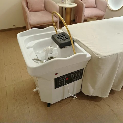 Buy Waterfall Head Therapy Portable Shampoo Sink No Plumbing Backwash ...