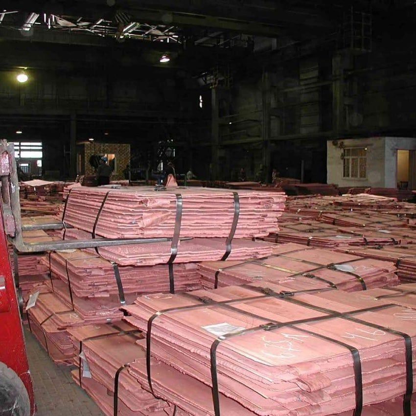 Buy Copper Cathode Sheets 99.99% - 99.97% Purity For Sale from PAZ ...