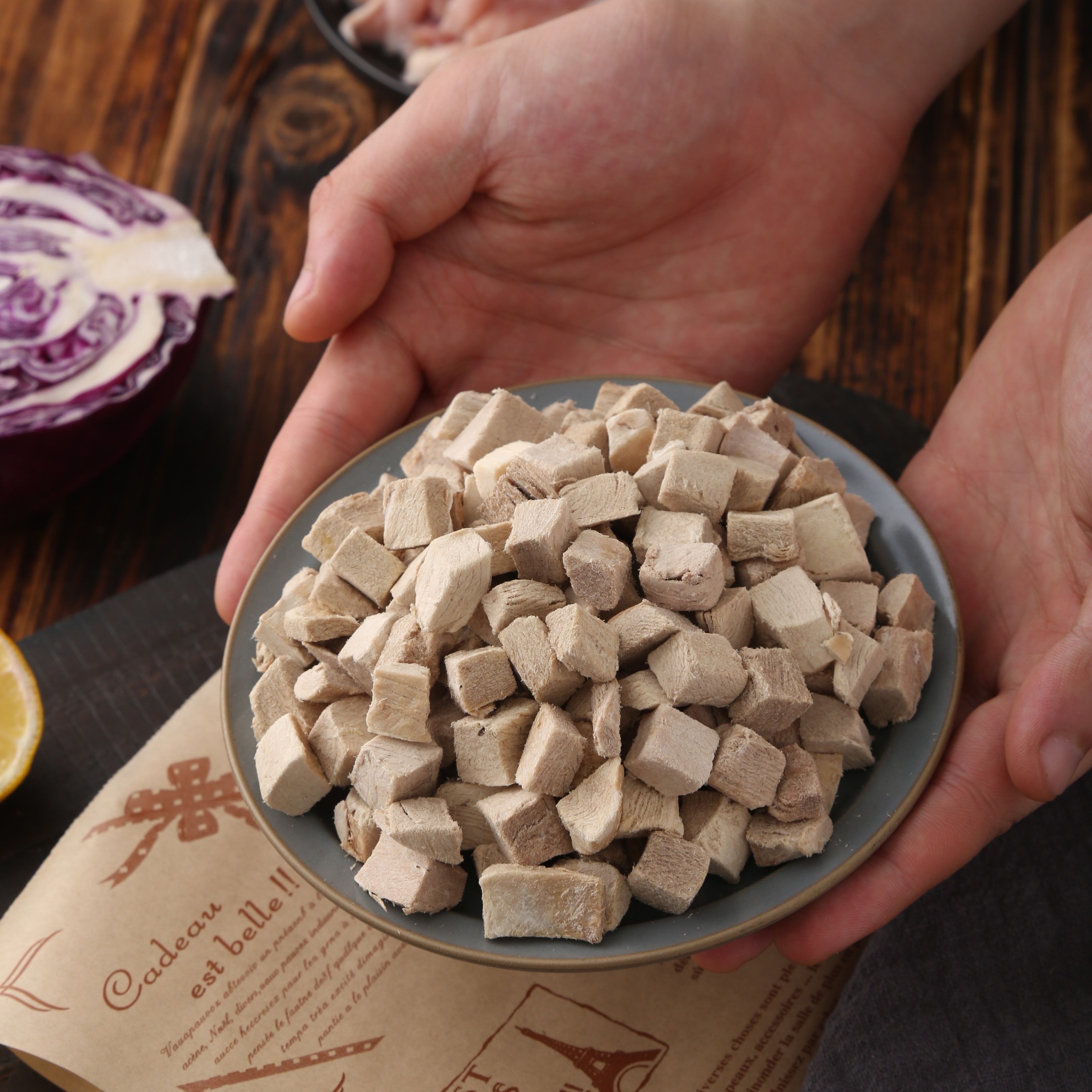 Buy Freeze Dried Chicken Liver Cube No Drug Residue Pet Snack Dog Food ...