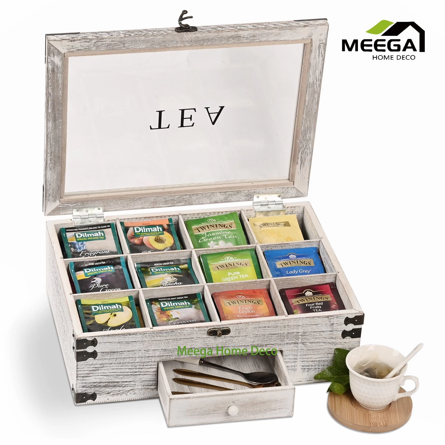 Buy Wooden Tea Box from HUBEI MEEGA ARTS & CRAFTS FACTORY, China ...