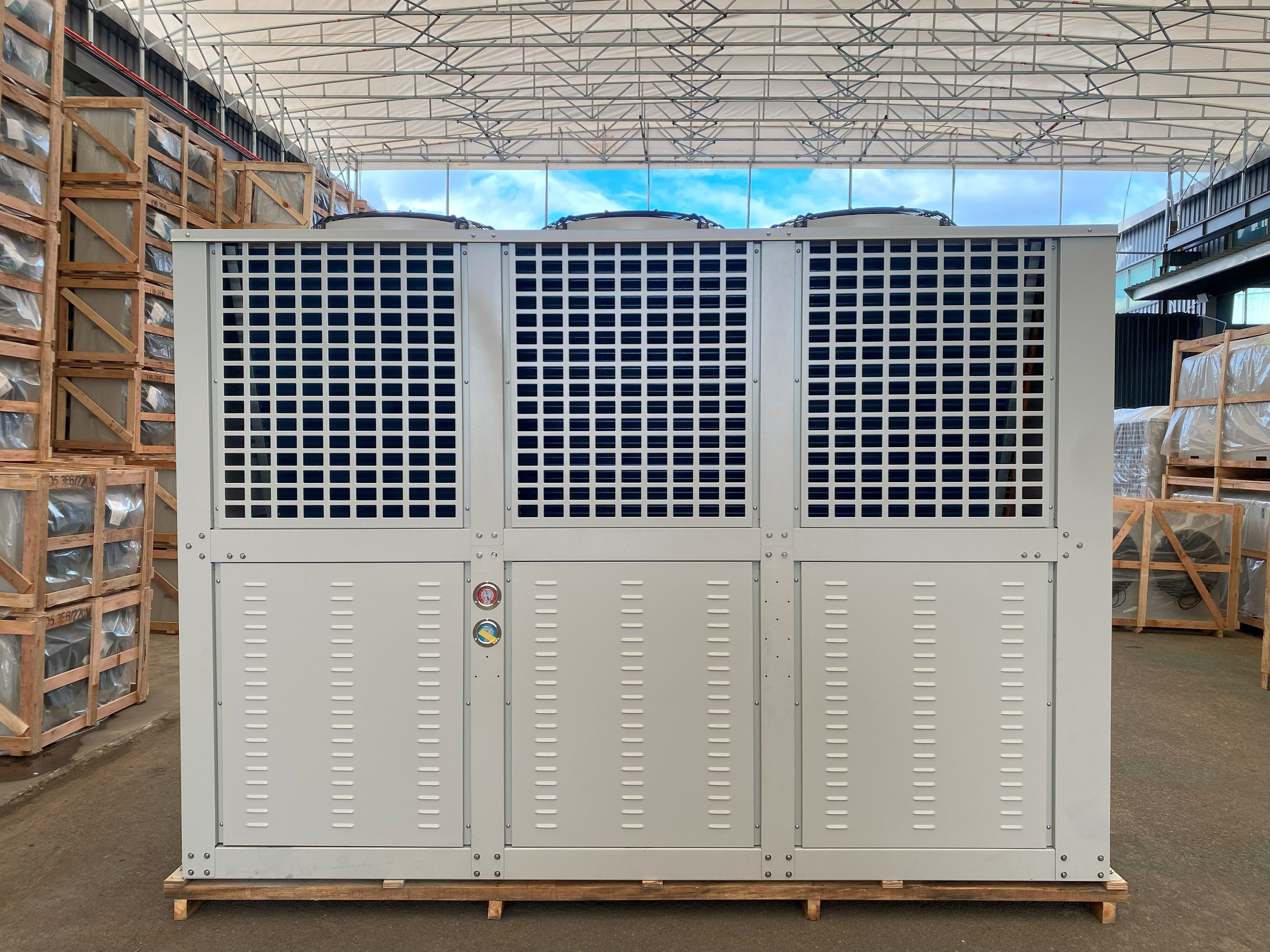 Buy Reciprocating Compressor Packaged Units- V Type Case from MechoCool ...