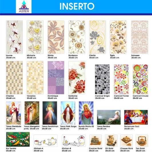 Buy Customable Ceramics Tiles Wall And Floor from Pt Aster Decorindo ...