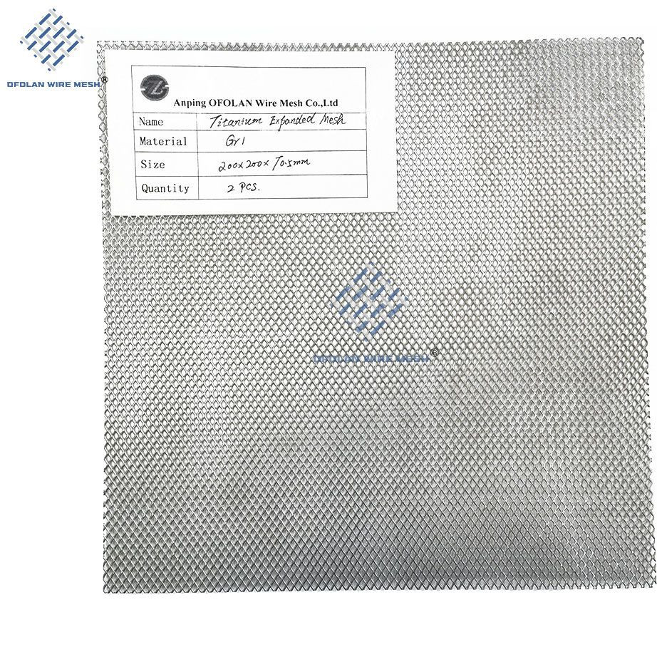 Buy Titanium Plate Mesh Titanium Electrode Mesh Thick Titanium Filter ...