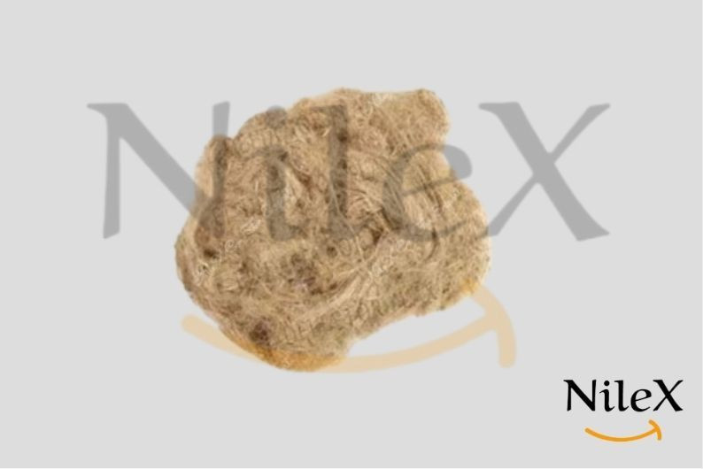 Buy Rescutched Flax Tow (arrous) - Short Flax Fiber from NileX Co. For ...