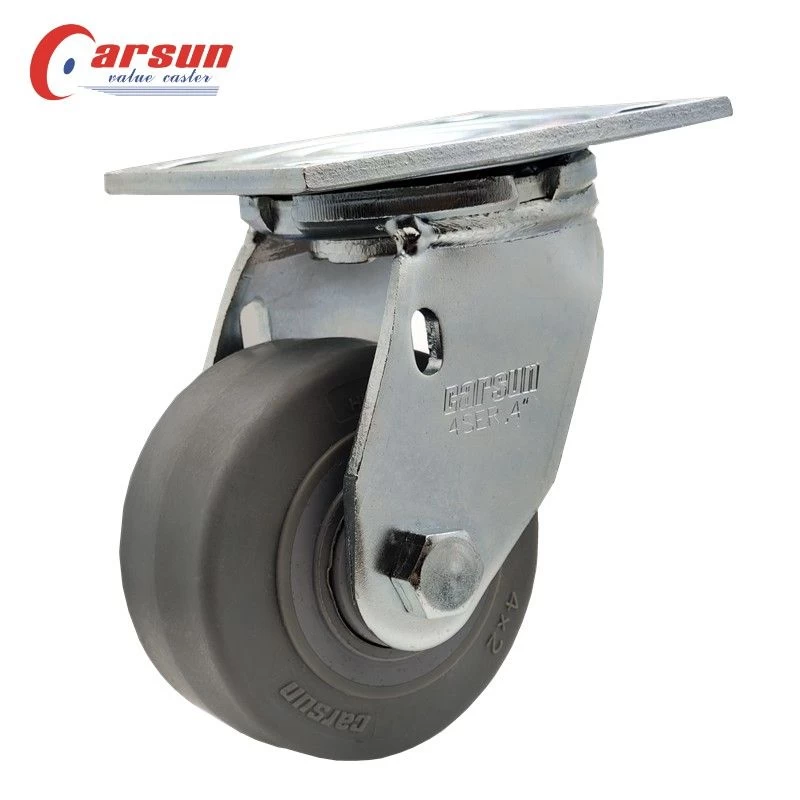 Buy Tpr Thermoplastic Rubber Heavy Duty Caster Wheels Factory Workshop ...