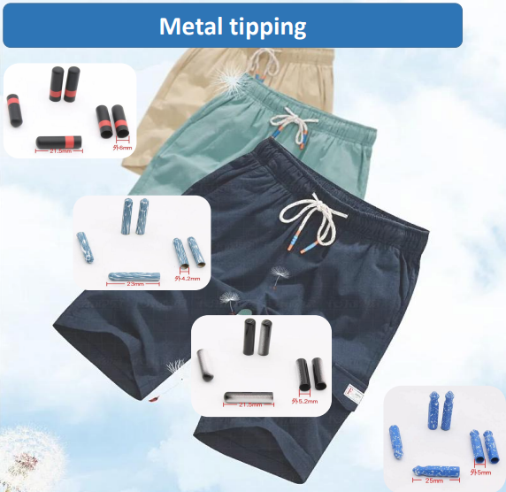 Buy High Quality Hoodie Pull Rope Metal End, Shoelace Tip Metal Aglets ...