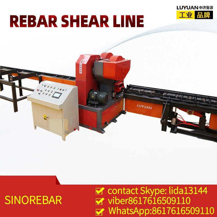 Buy Rebar Shear Line Fully Automatic Operation from SHANDONG ZHONGJI ...