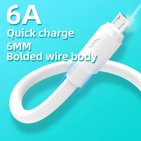Buy 120w Smart Fast Charge Data Cable 6a Large Current 6.0 Thickened ...