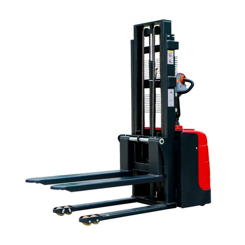 Buy 1ton 3000mm Mini Stacker Electric Walkinh Type Stacker Semi ...