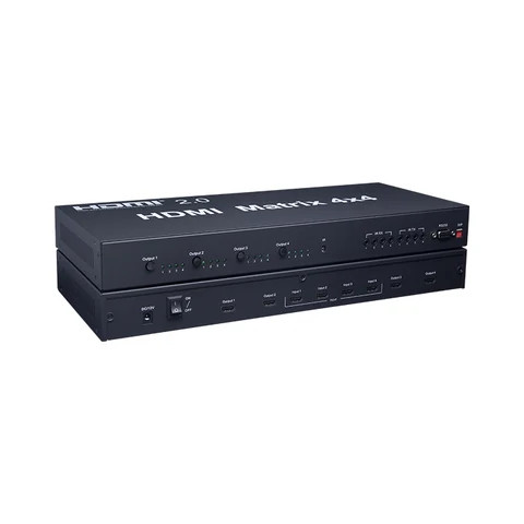 Buy 4x4 Hdmi Matrix Support 4k 3d Hdmi Matrix 4 In 4 Output Usb Extender Hdmi 4x1 Quad Multi ...