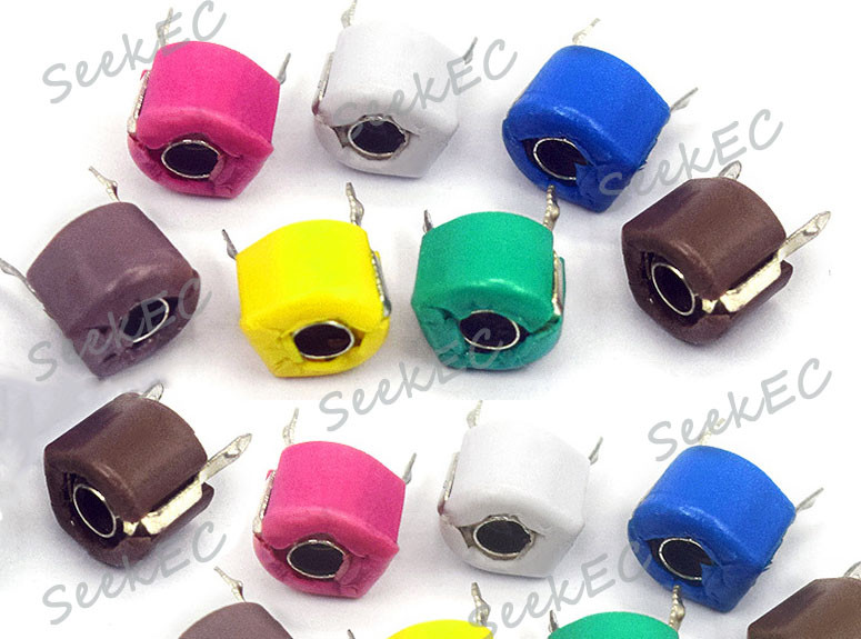 Buy 6mm Trimmer Variable Ceramic Capacitor 3pf 5pf 10pf 20pf 30pf 40pf ...