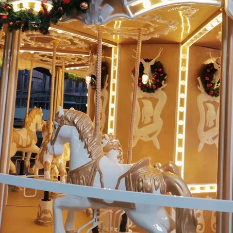 Buy Adult Carousel,electric Merry Go Round,park Carousel,automatic ...