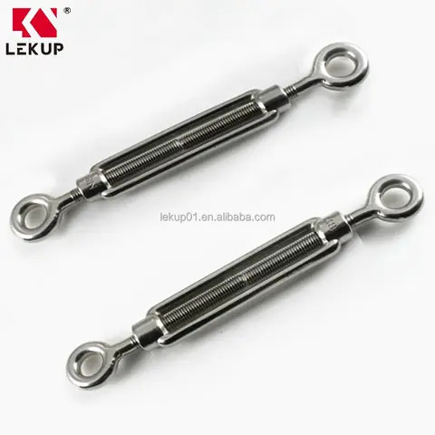 Buy Aisi304/316 Stainless Steel Turnbuckle Din1480 Open Body Turnbuckle ...