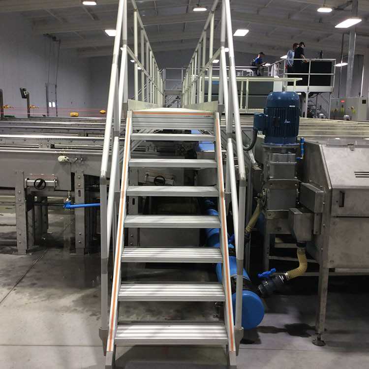 Buy Aluminum Prefabricated Stairs Railing from Dalian Modular Assembly ...