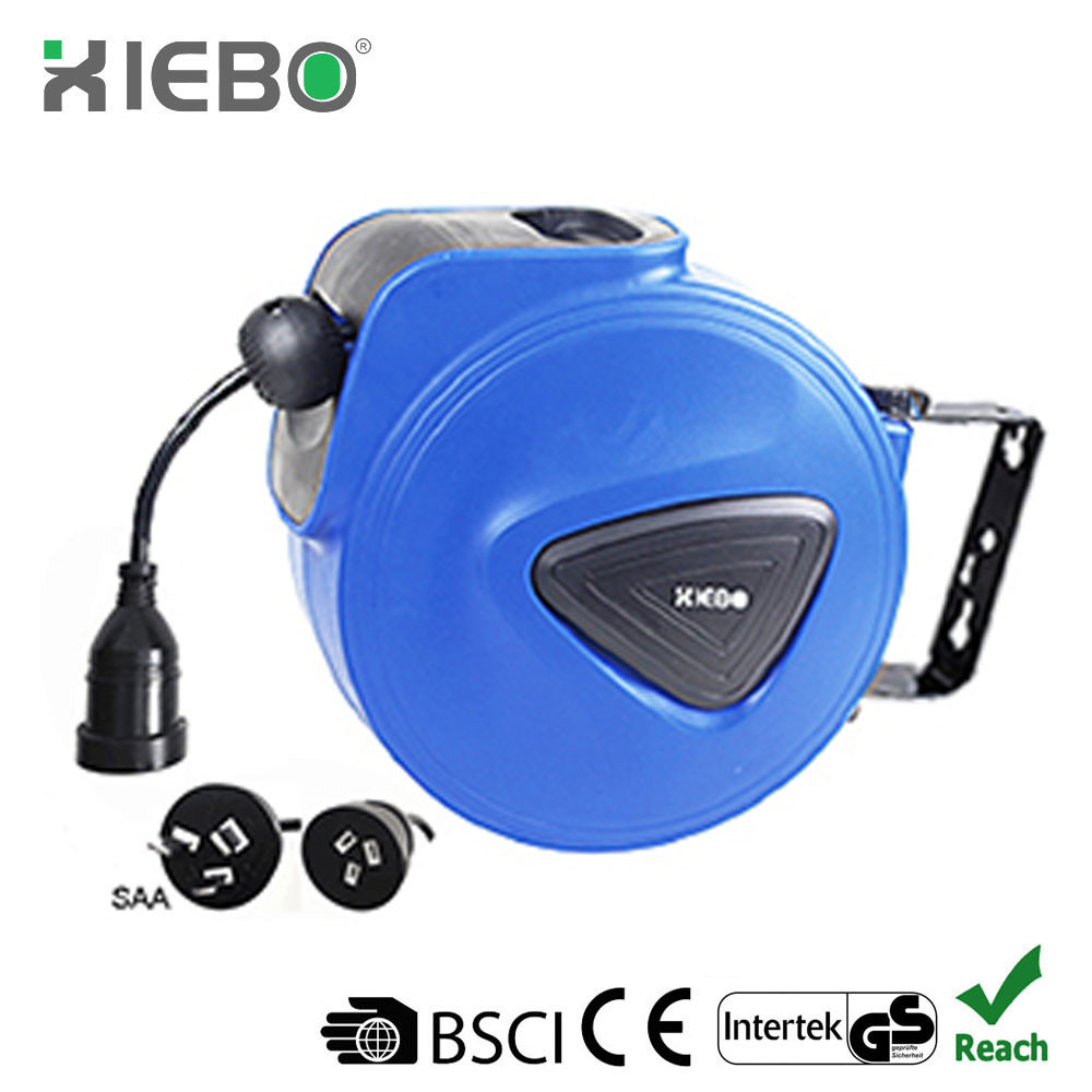 Buy Auto Rewind Cable Reel Wall Mounted With 40ft/12m Cable Length Xbe ...