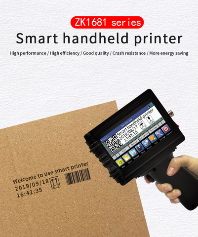 Buy Business Handheld Uv Printer Qr Code Barcode Expire Date Logo Inkjet Printer For Plastic Bag ...