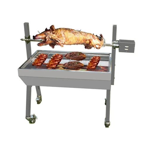 Buy Charcoal Spit Roaster Rotisserie With 50 Kg Capacity Motor Spit ...