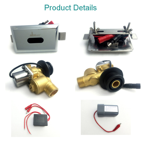 Buy Chrome Material Electronic Infrared Flush Valve Urinal Sensor from ...