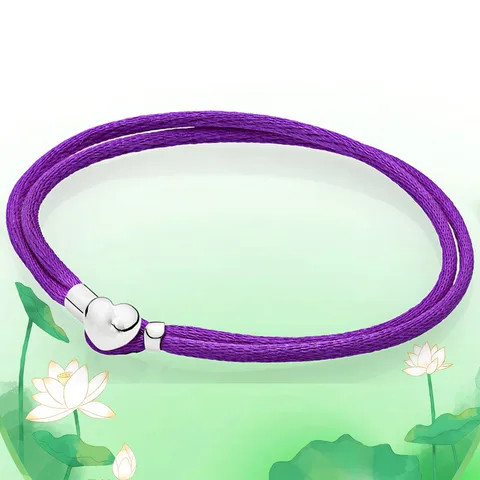 Buy Classic Heart-shaped Dora Signature Woven Rope Bracelet Light ...