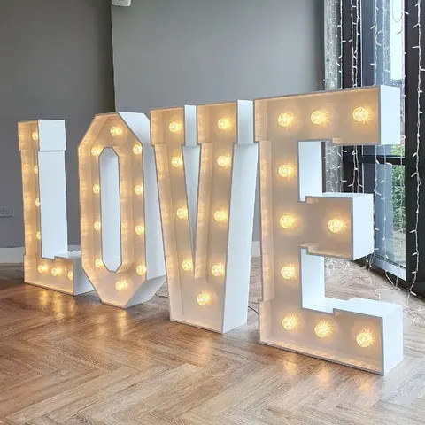 Buy Custom 3d Metal Letter Sign Love Sign Marquee Letters Led Sign ...