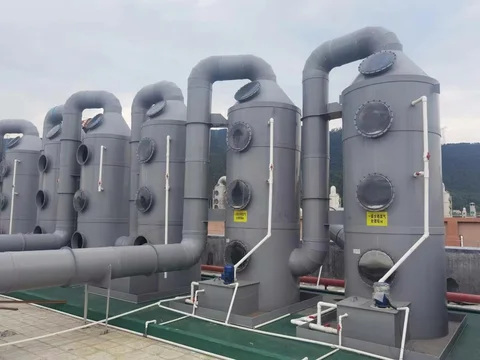Buy Customizable Factory Waste Gas Tower Absorption Oil Fume And Acid ...