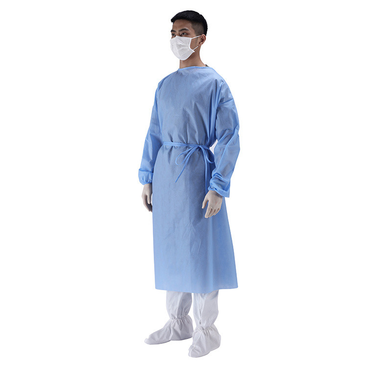 Buy Disposable Isolation Gown Aami Level 1 2 3 Pp Pe Sss/sms Non Woven ...