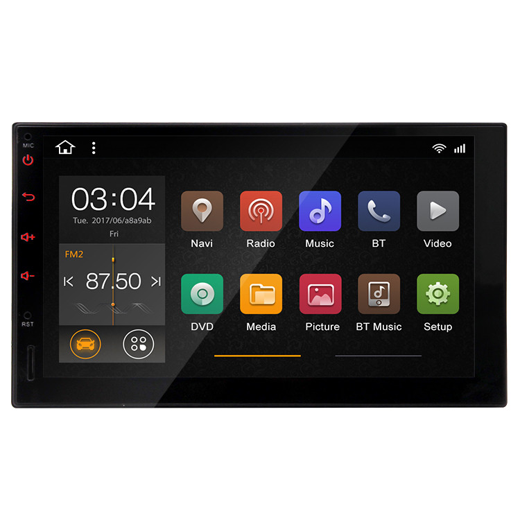 Buy Double 2 Din Audio Stereo Multimedia System 7 Inch Touch Screen ...