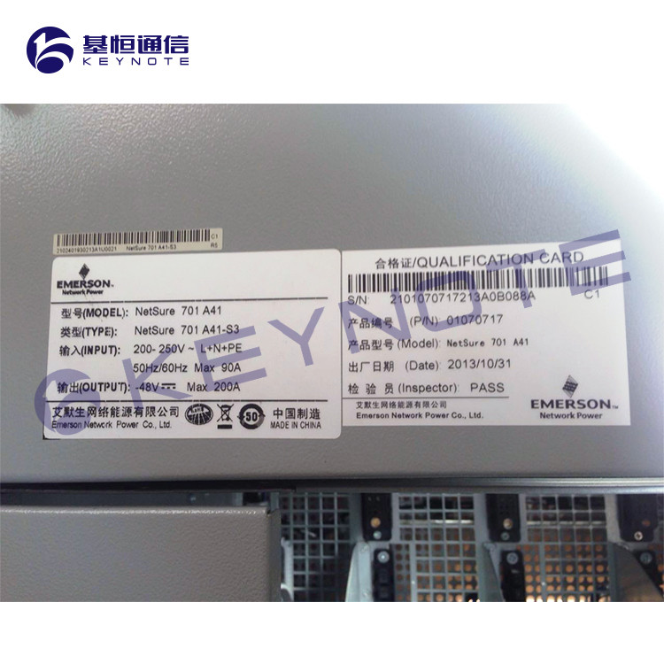 Buy Emerson Rectifier Module Netsure 701 A41 With R48-3000e3 48v ...