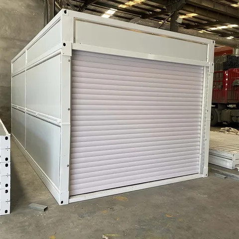 Buy Factory Provides Foldable Garage Storage Warehouse With Manual Roll ...