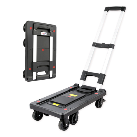 Buy Fashion Design Steel Folding Hand Carts Trolleys Lightweight Dolly ...