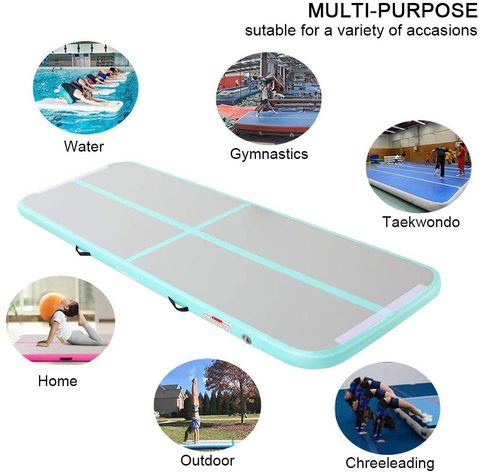 Buy Floor Air Track Inflatable Gymnastics Mat Cheap Airtrack Tumble ...