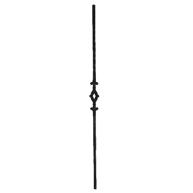 Buy Forged Iron Pickets Wrought Iron Balusters from Qingdao Simen Metal ...