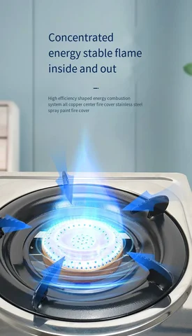 Buy Gas Stove Gas Stove Double Stove Lpg Household Embedded Table ...