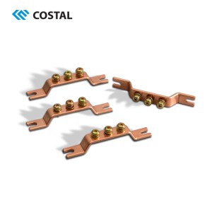 Buy Ground Screw Terminal Busbar Square Flat Round Copper Busbar Copper ...