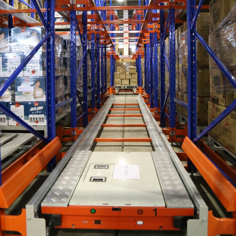 Buy High Density Automated Warehouse Storage Fifo & Filo Pallet Shuttle ...