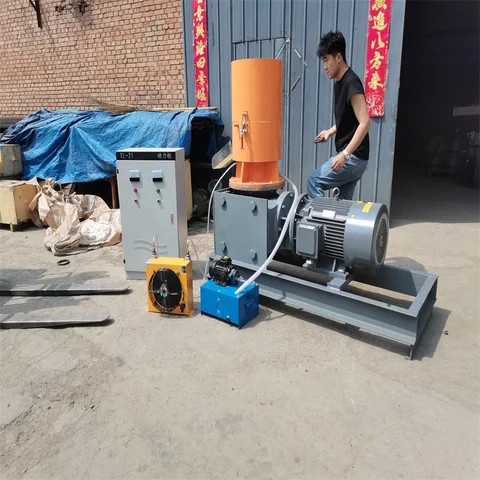Buy High Power Electric Sawdust Pelleting Small Feed Pellet Machine ...