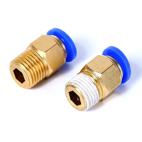 Buy High Quality Pneumatic Parts Kits Spc8-02 Cylinder Push In Air Pipe ...