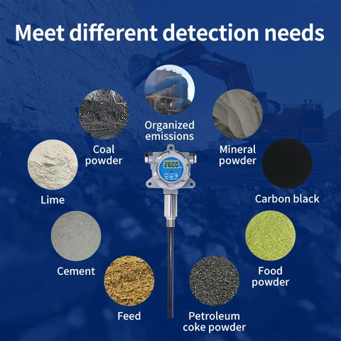 Buy High Temperature Models Bag Dust Leak Detector Flue Dust ...