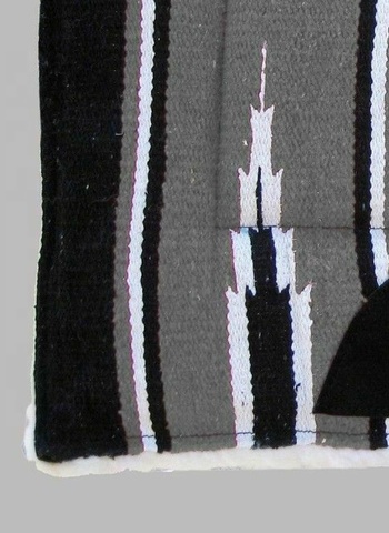 Buy Horse Weastern Saddle Pad Numnah (felt) Soft Fur Underside Colour ...