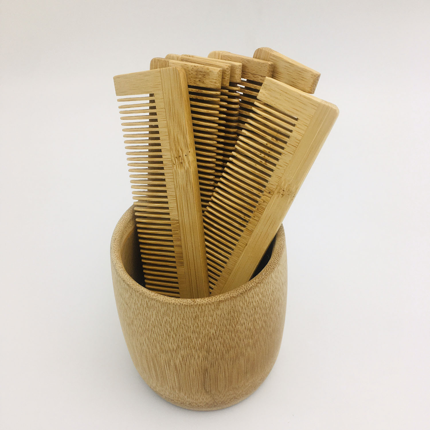 Buy Hot Sale Small Bamboo Mustaches Comb Mens Beard Pocket Comb from ...