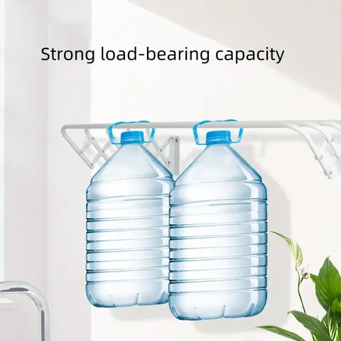 Buy Hot Sale Wall Mounted Push-pull Foldable Collapsiblewhite Laundry ...