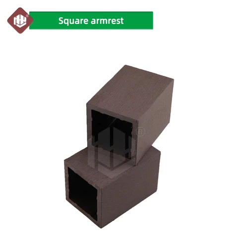 Buy Hoyeah 5050 Wpc Square Tube Composite Slat Outdoor Column Fence ...