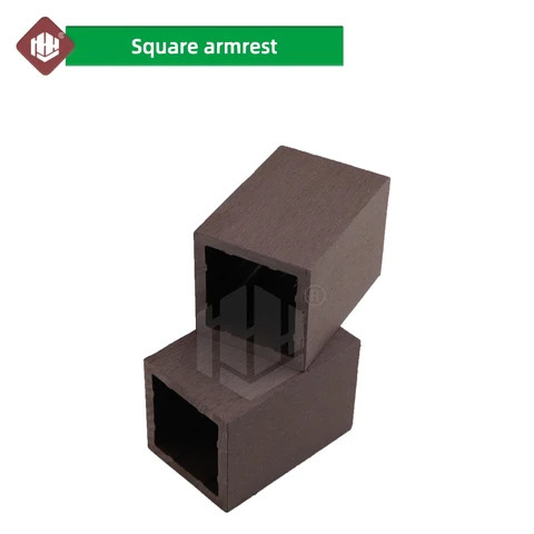 Buy Hoyeah 5050 Wpc Square Tube Composite Slat Outdoor Column Fence ...