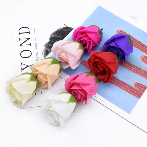 Buy Jieshen Soft Rose Bath Body Scented Wedding Valentine Day Natural ...