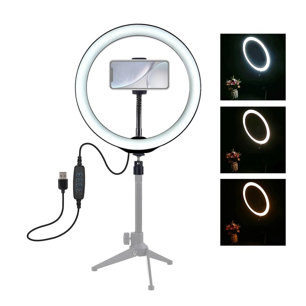 Buy Live Studio Light Tripod Set 3000-6000 K Beauty Led Ring Fill Light ...