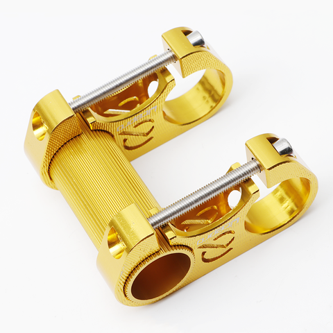 Buy Lp Litepro Bicycle Stem Folding Bike Double Stem 25.4mm Adjustable ...