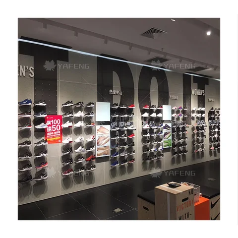 Buy Modern Boutique Shoe Display Rack Stand For Shop Stands Wooden ...