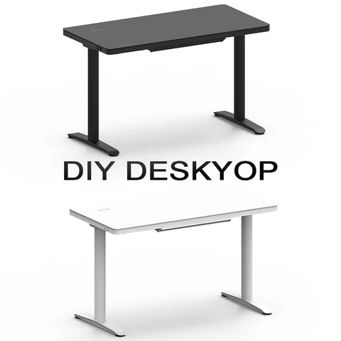 Buy Modern Luxury Executive Office Desk Revolving Drawers Extendable ...